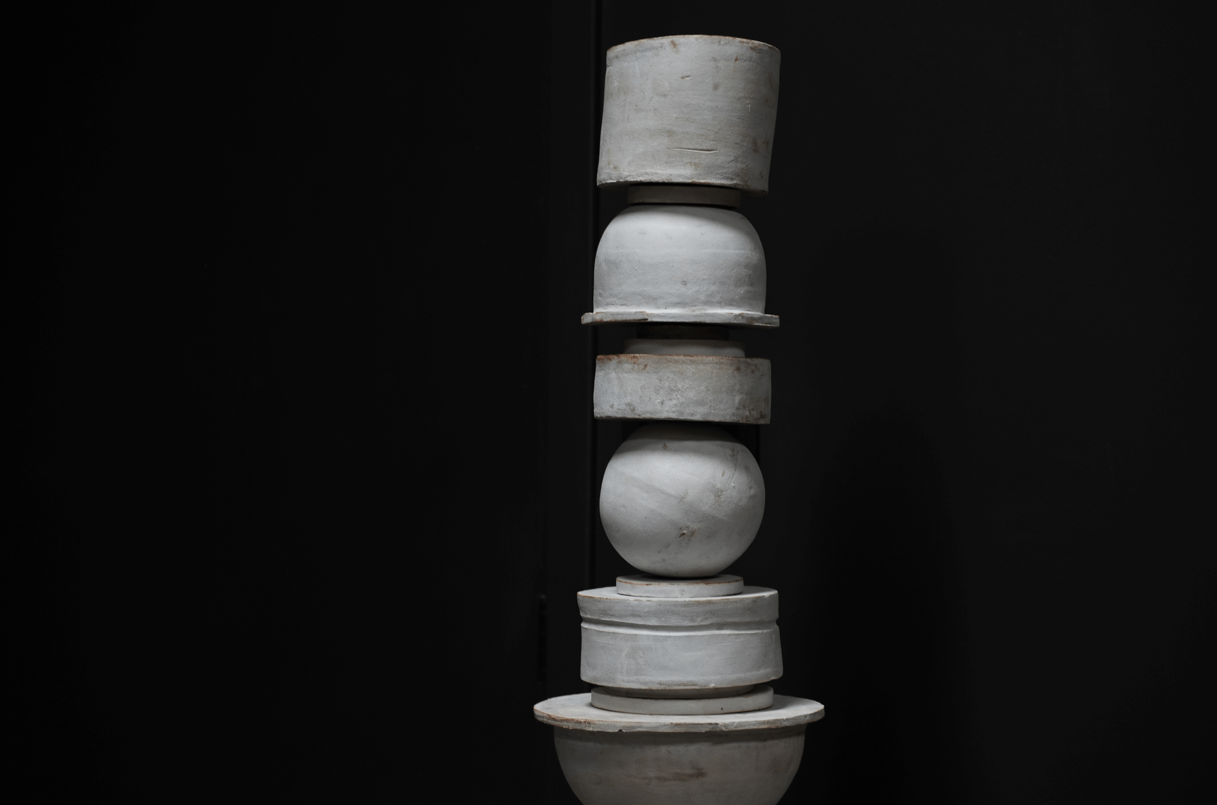 Sculptural Clay Tower - STUDIO BALESTRA