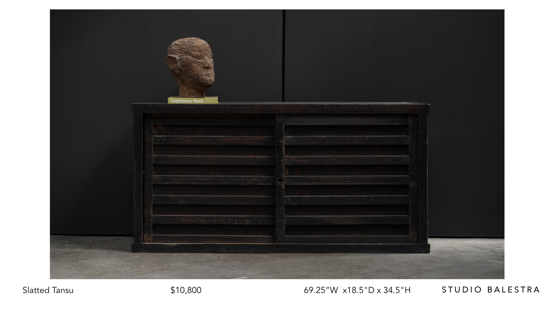 Slatted Tansu - STUDIO BALESTRA