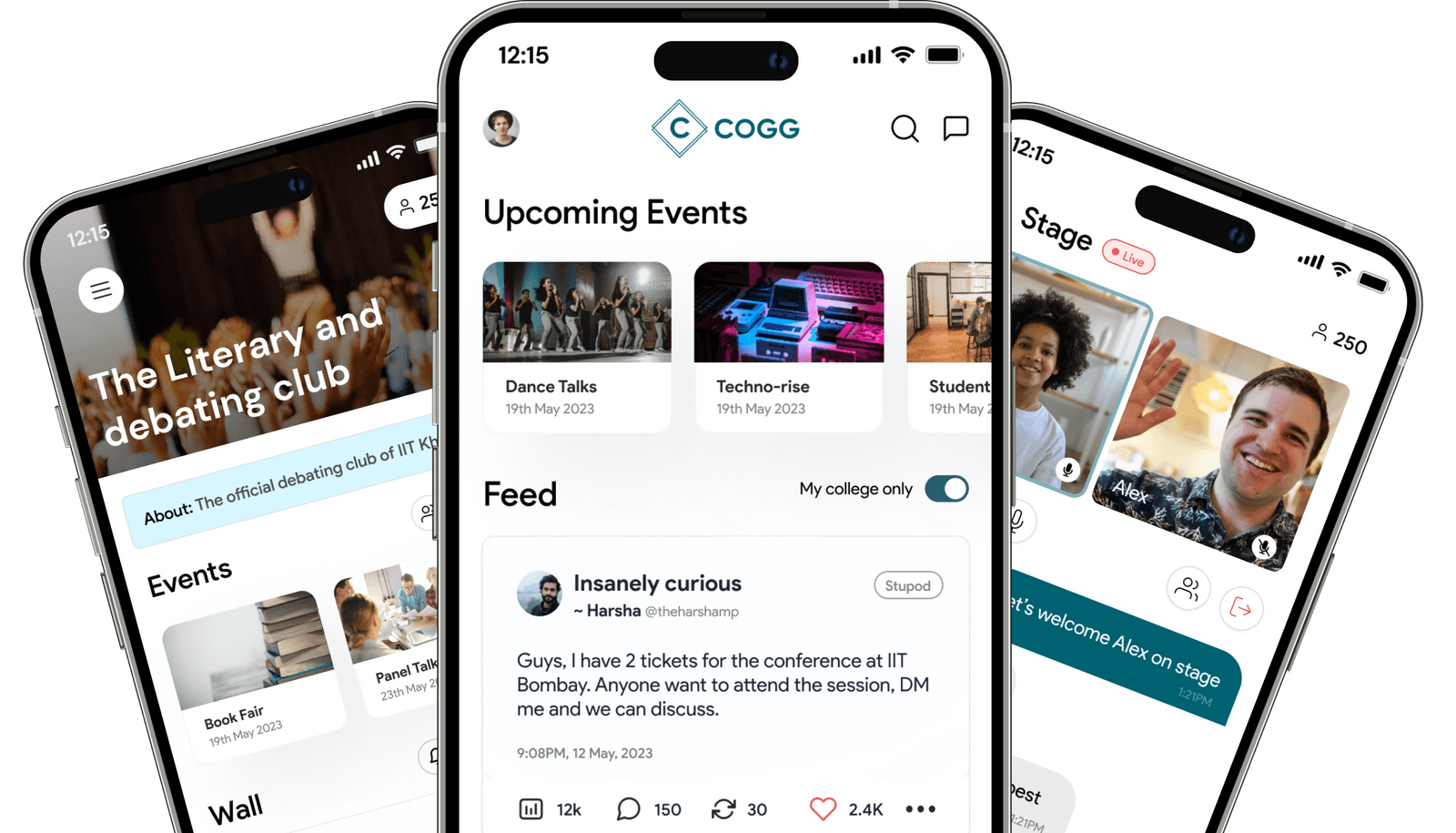 COGG - College Exclusive Social Network
