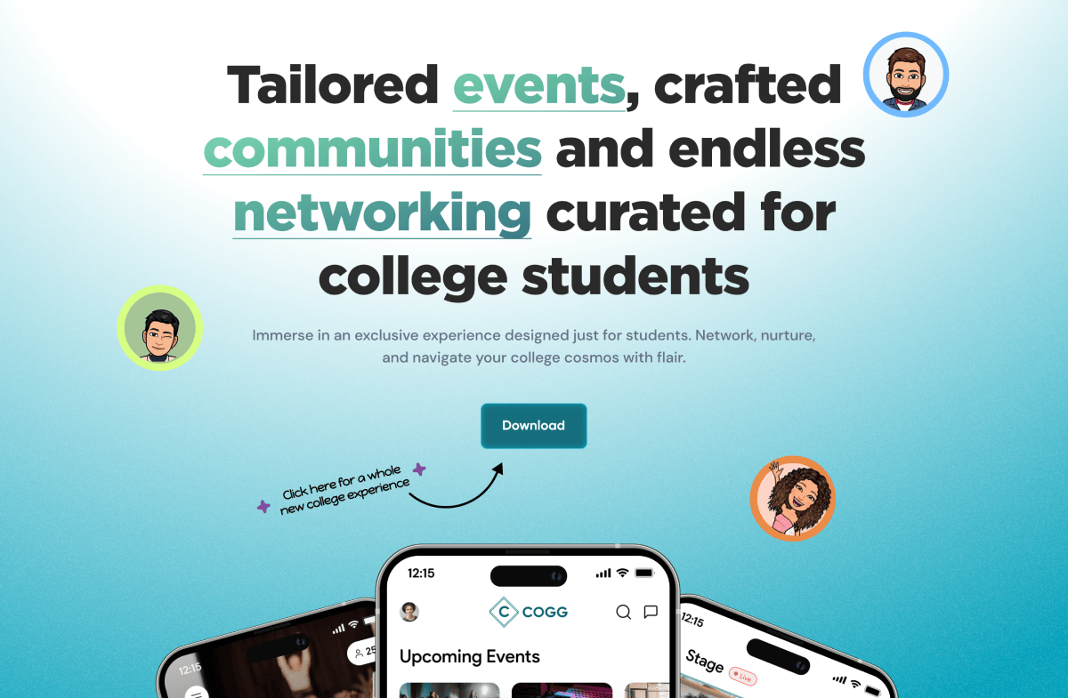 COGG - College Exclusive Social Network