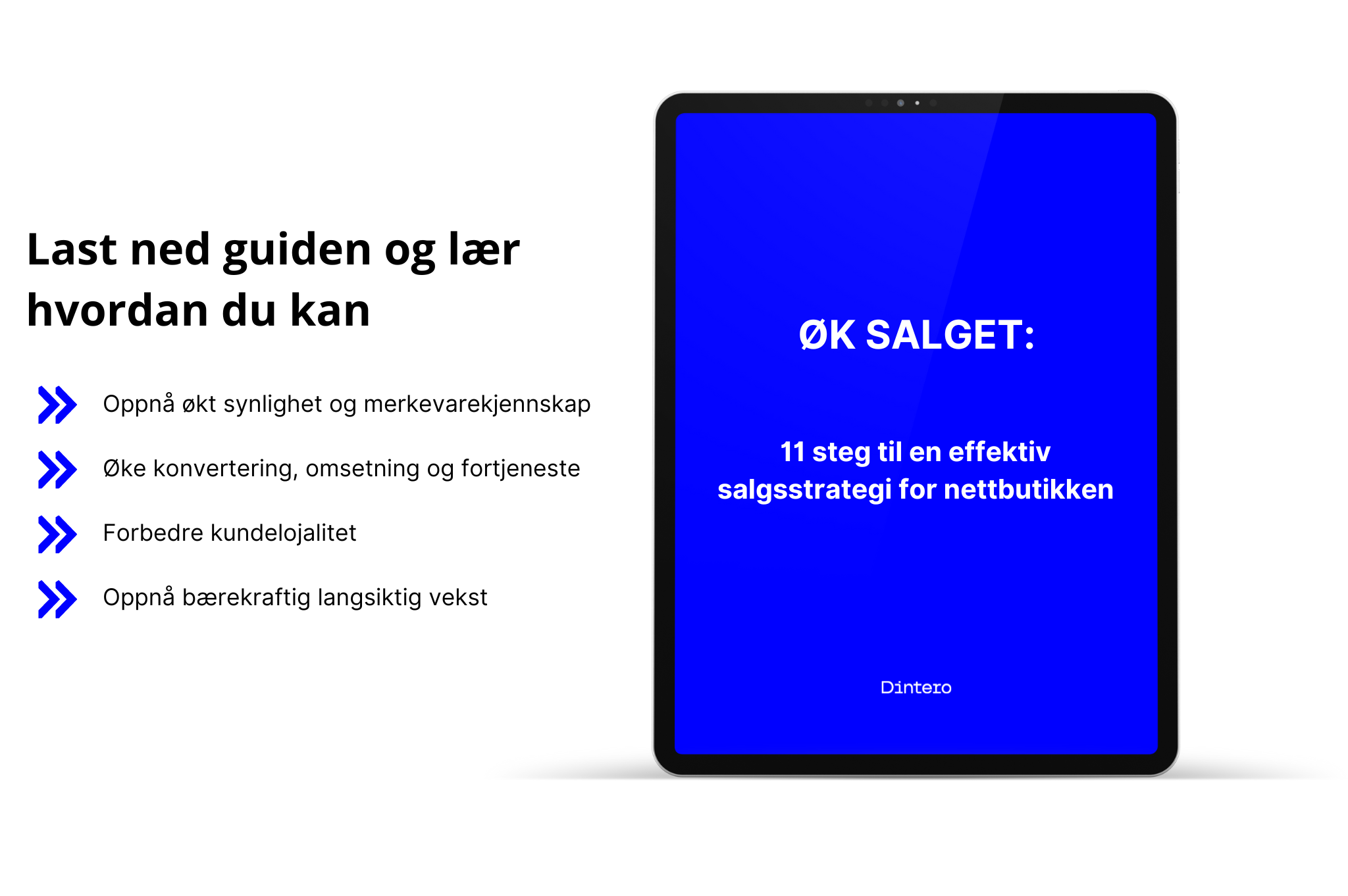 Øk salget: 11 steg til en effektiv salgsstrategi | Dintero