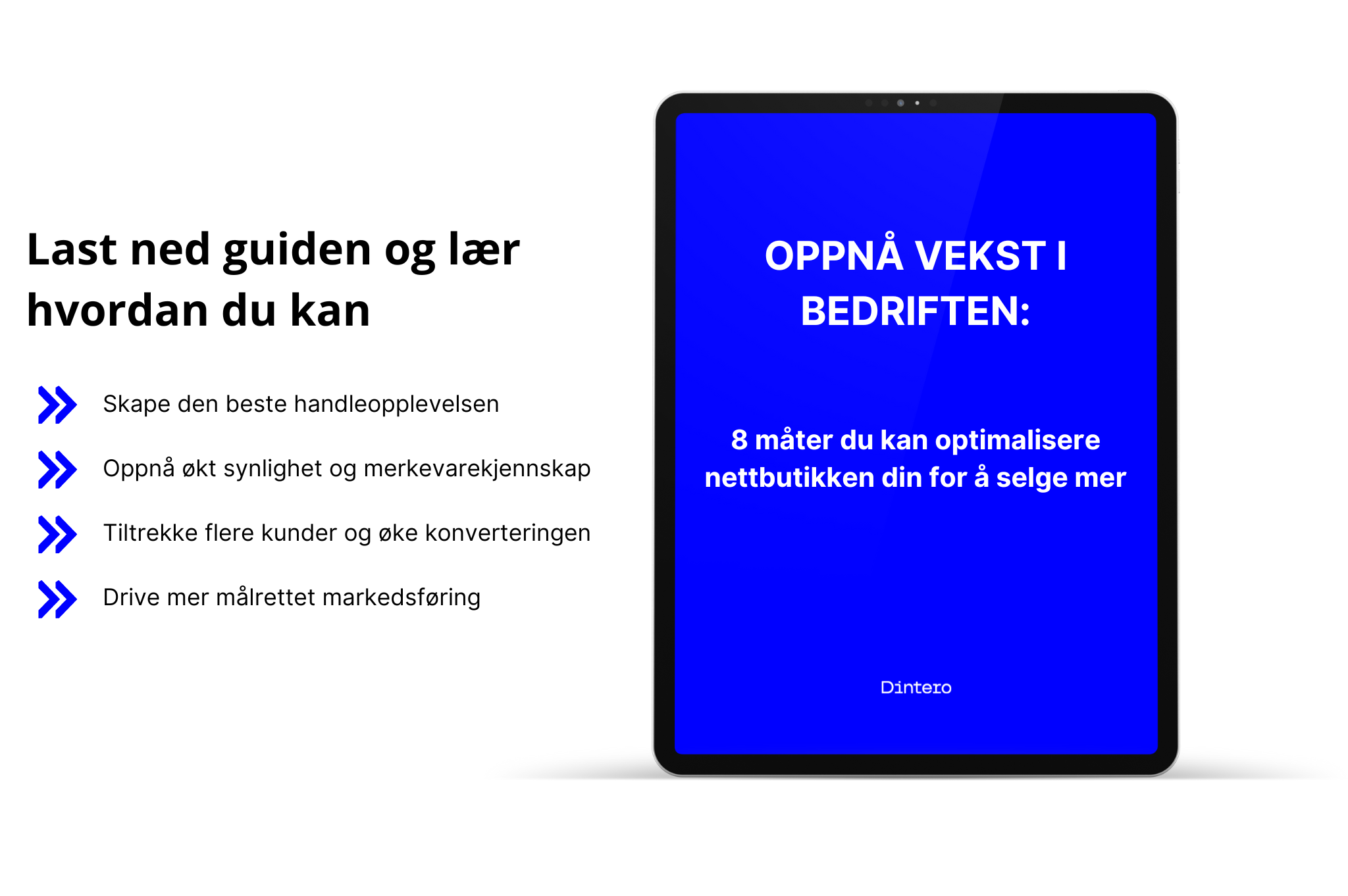 Vekst i nettbutikken: 8 optimaliseringstiltak | Dintero