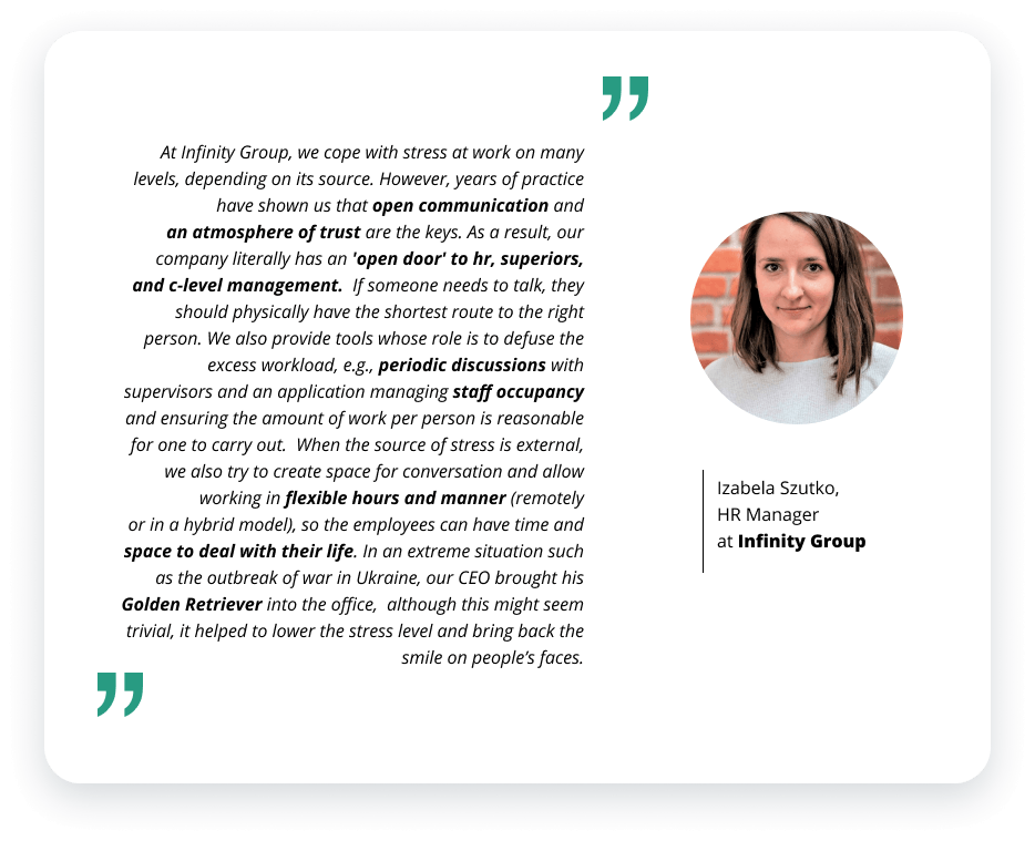 How to deal with employee stress at work (with tips for HR pros) - Calamari