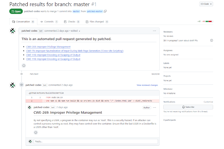 Patched - Patch Faster, Build Better.