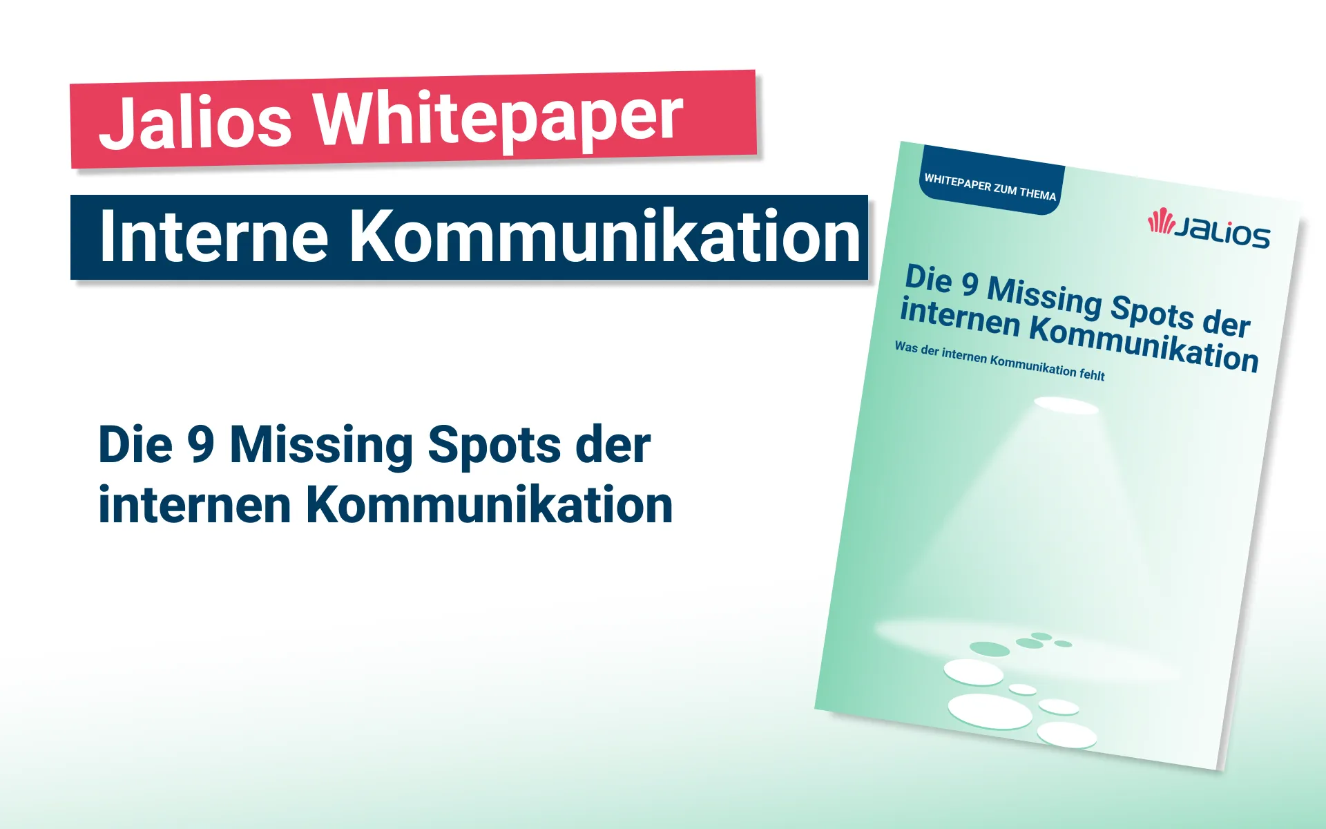 Jalios Whitepaper: Die 9 Missing Spots der internen Kommunikation