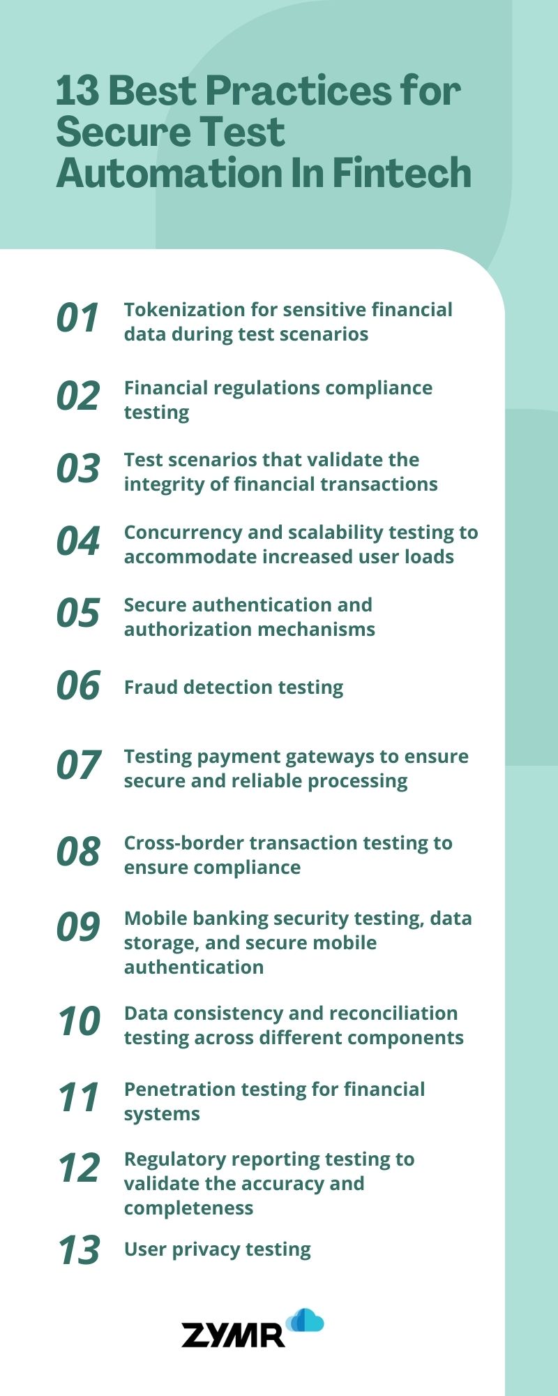 13 Best Practices for Secure Test Automation In Fintech