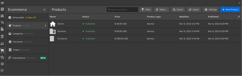 Start Here - Dataplus X - Webflow Ecommerce website template