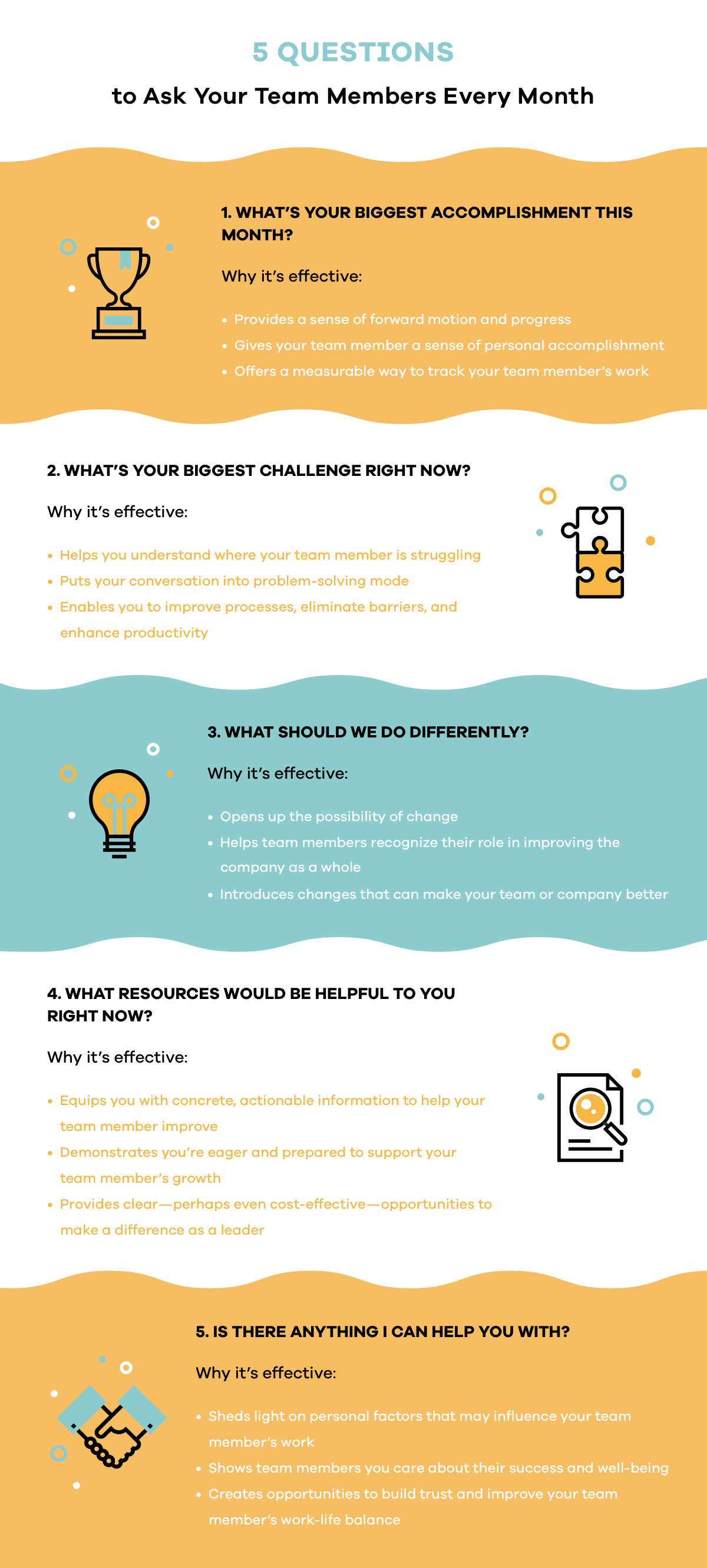 5 Check-in Questions to Ask Employees in 1:1 Meetings