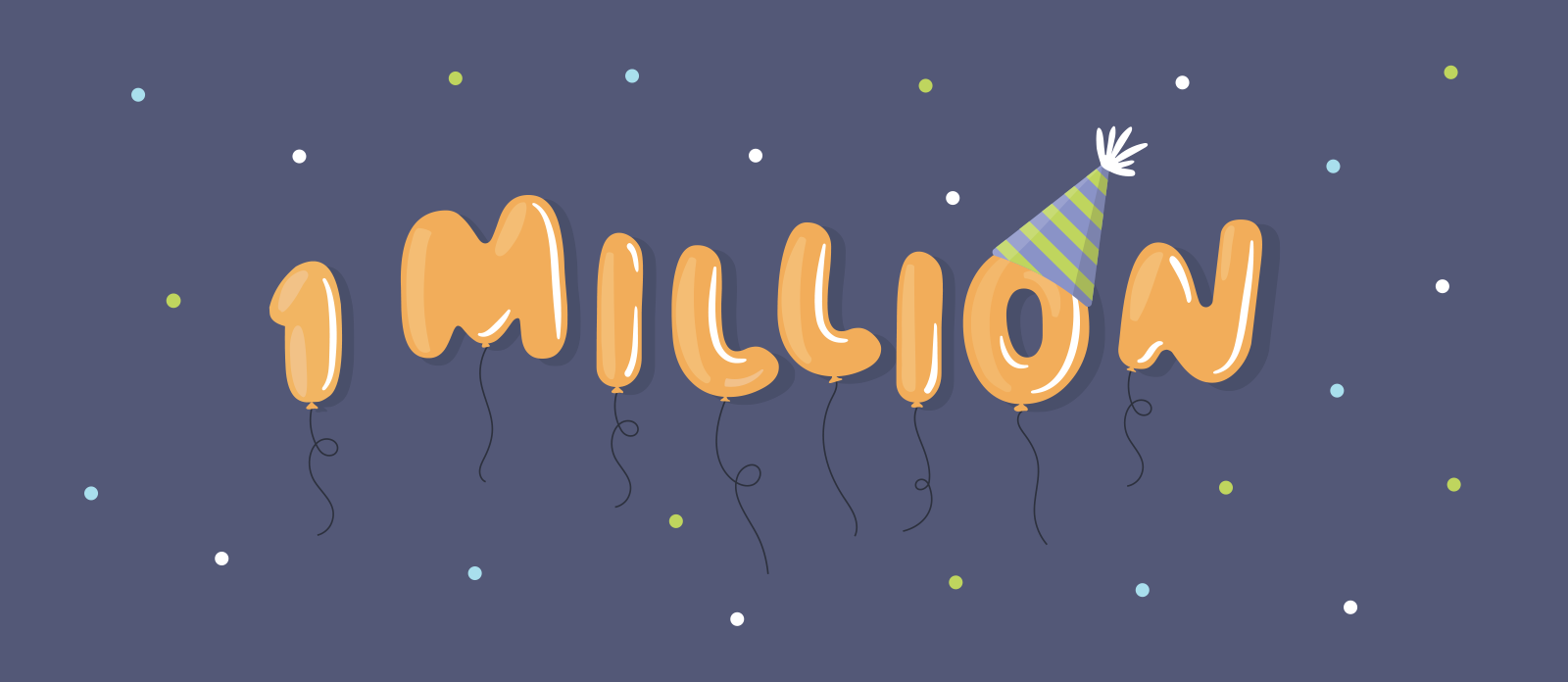 Thanks for Helping Us Reach 1 Million People | TeamGantt