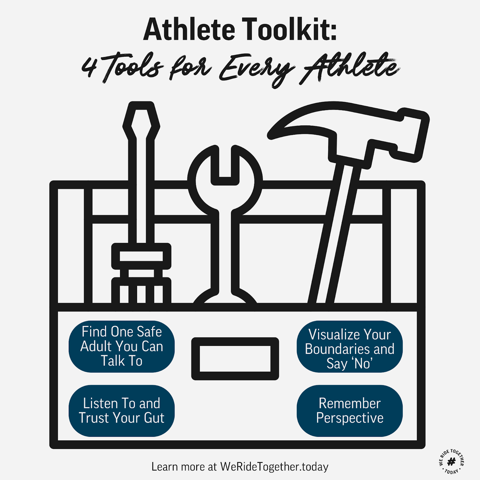 We Ride Together Blog | Athlete Toolkit: 4 Tools for Every Athlete