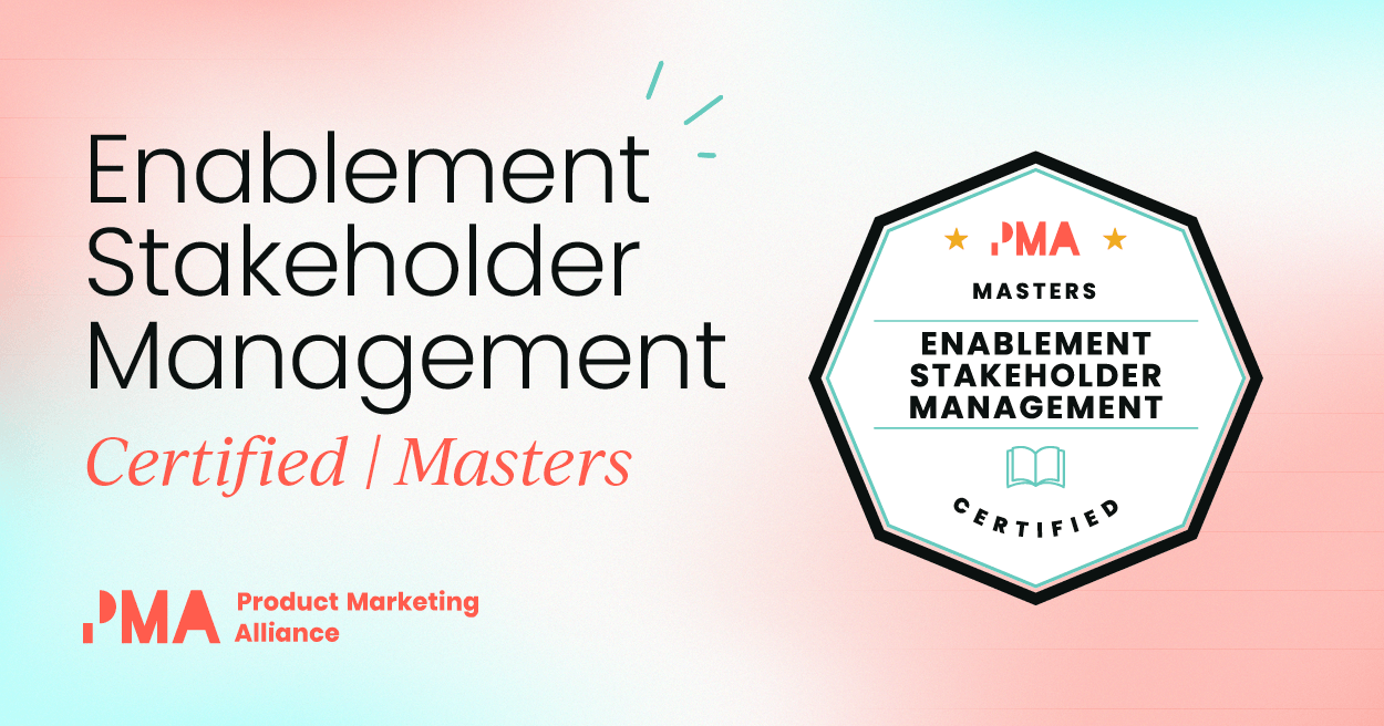Enablement Stakeholder Management | OnDemand Course and Certification