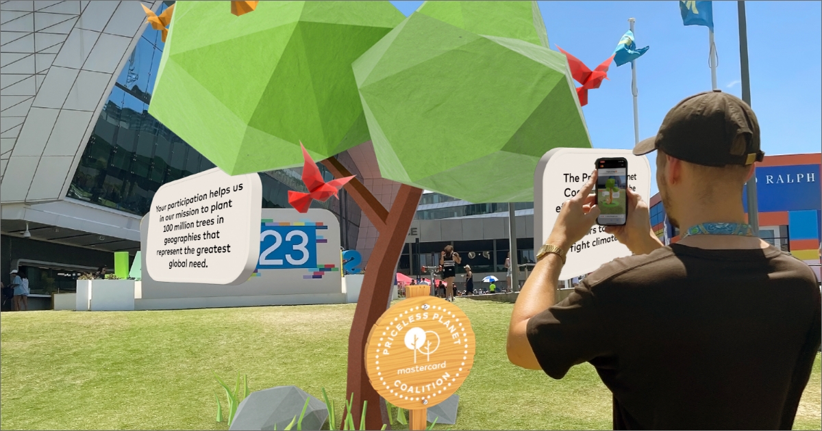 Mastercard at AO Melbourne: Play and Win Experience