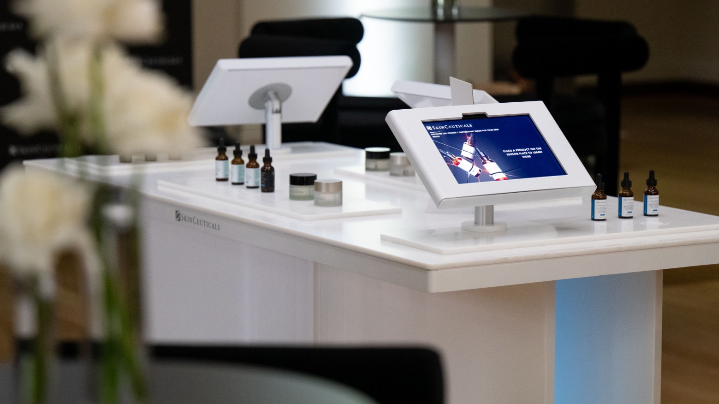 SkinCeuticals PlayTable: Interactive Product Display | Case Study