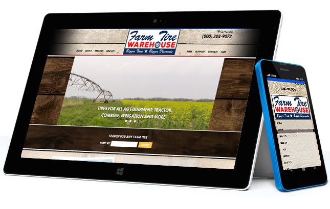 Tireweb Retail: Tire Dealer Website Design & Development
