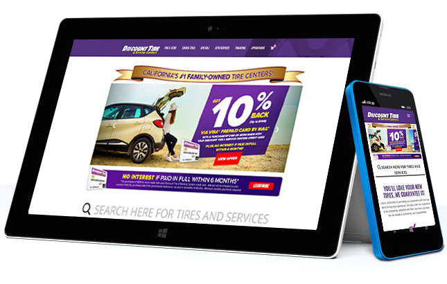 Tireweb Retail: Tire Dealer Website Design & Development