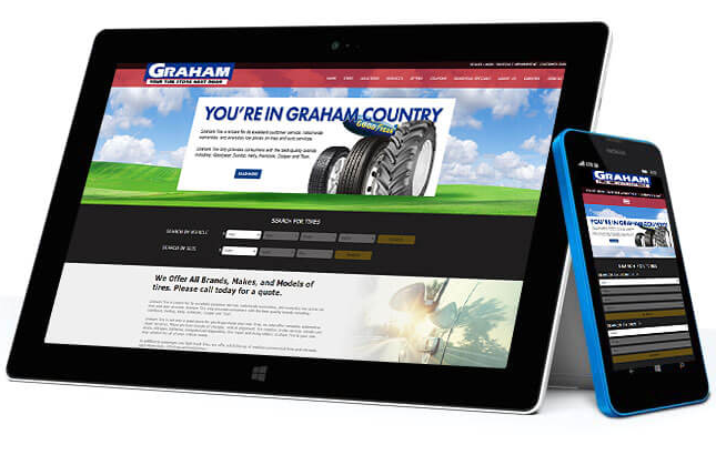 Tireweb Retail: Tire Dealer Website Design & Development