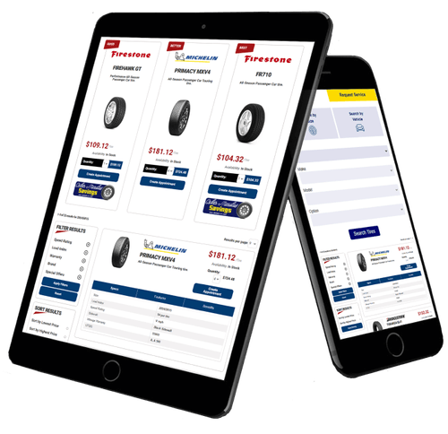 Tireweb TireSearch: Tire Search Widgets for Every Website