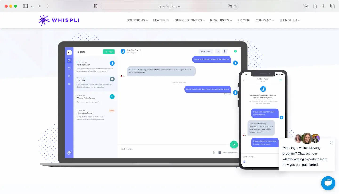 Top 15+ whistleblowing software tools (2024) - SpeakUp