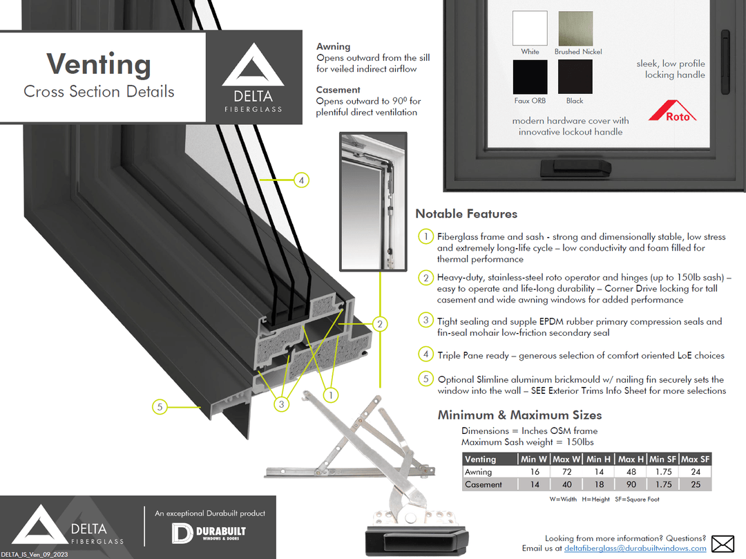 Windows | Delta Fiberglass