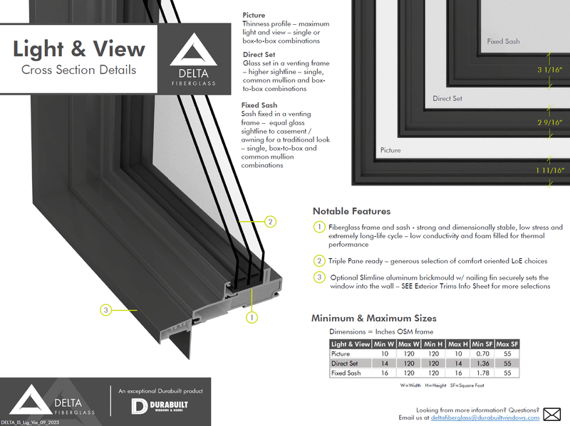 Windows | Delta Fiberglass