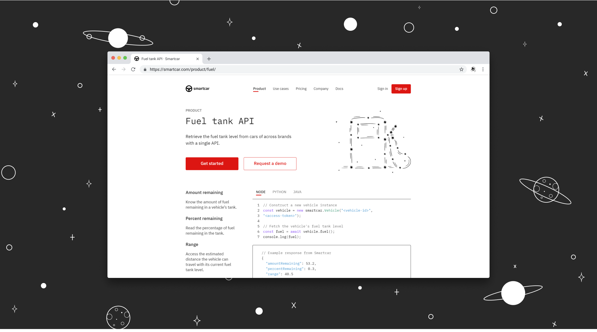 Introducing the fuel tank API · Smartcar blog