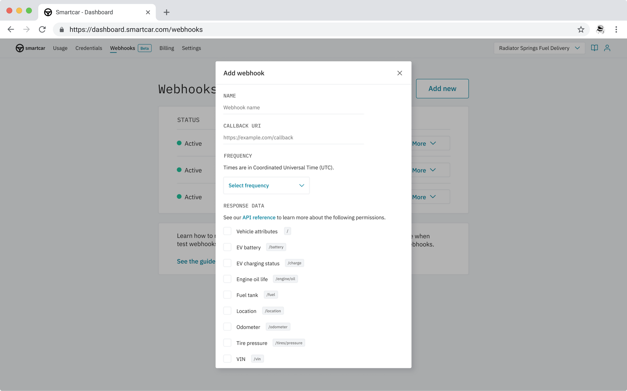 Introducing Smartcar webhooks (private beta) · Smartcar blog