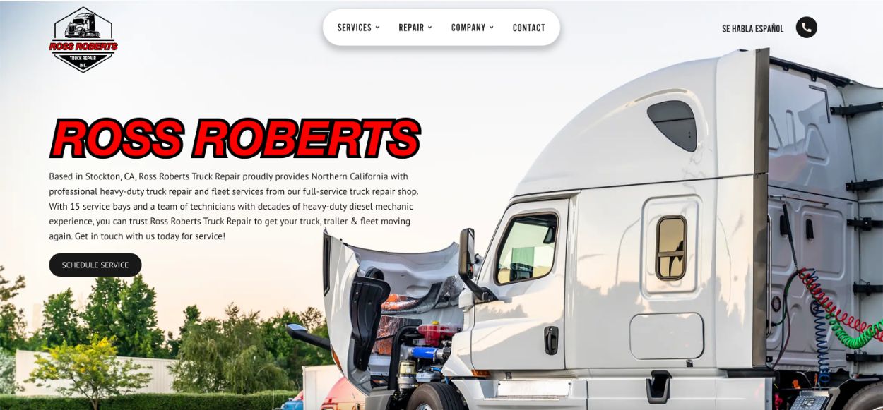 Truck Repair & Fleet Services in Stockton, CA | Ross Roberts Truck Repair