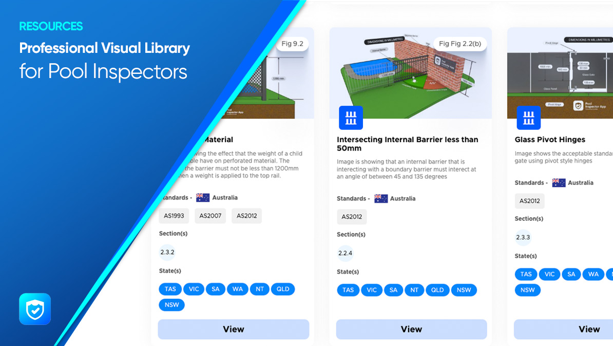 Professional Pool Inspection Visual Library | Pool Inspector App