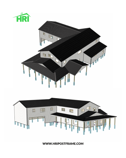 Ponca City Custom Home | HRI Post Frame - Ponca City, Oklahoma