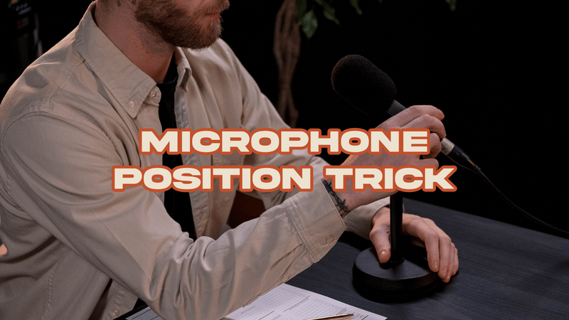 How To Position Your Mic For Recording | Sep 11, 2023