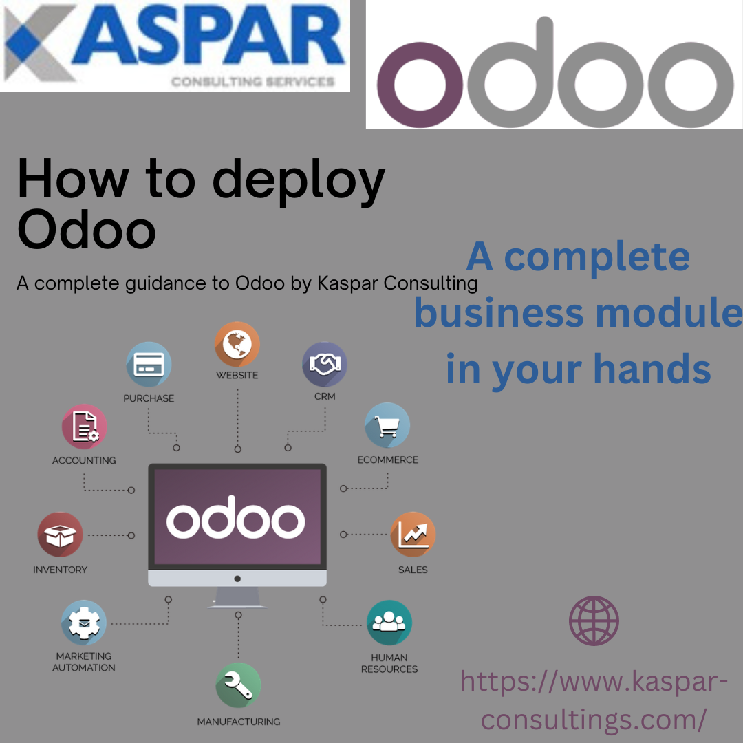 How to deploy Odoo: A complete step by step guidance - Kaspar Consulting Services