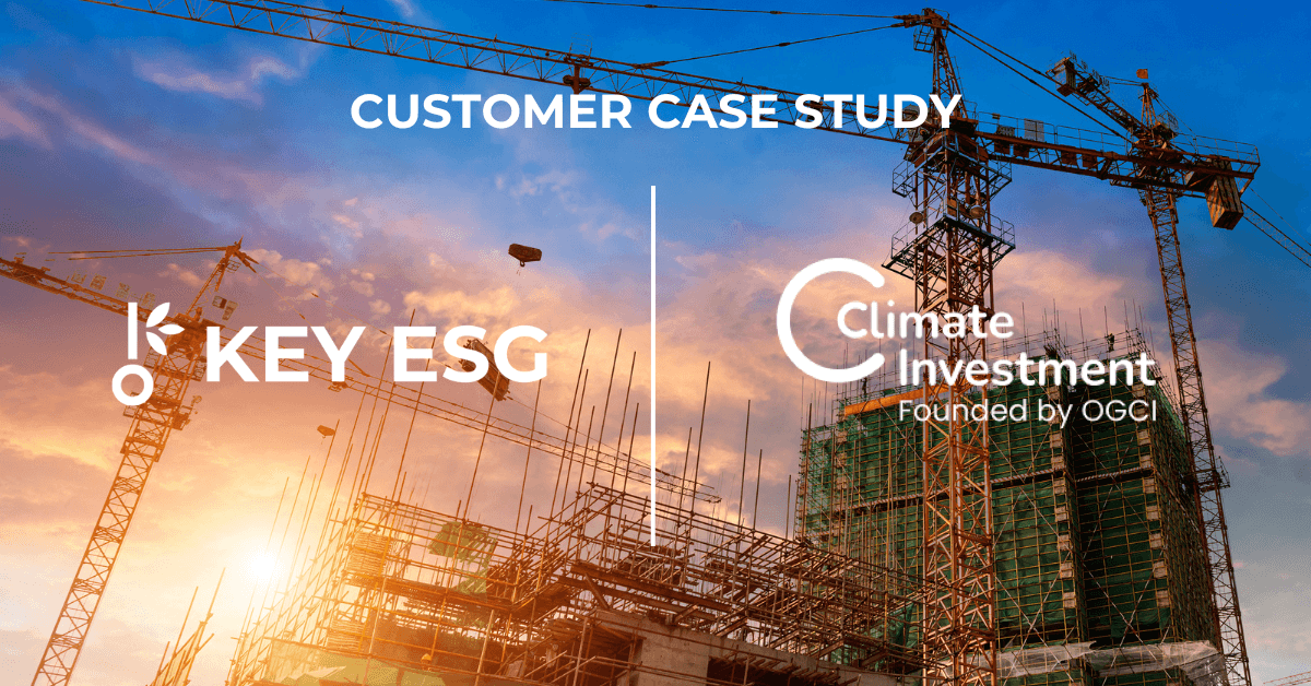 Climate Investment's ESG processes improved with KEY ESG.