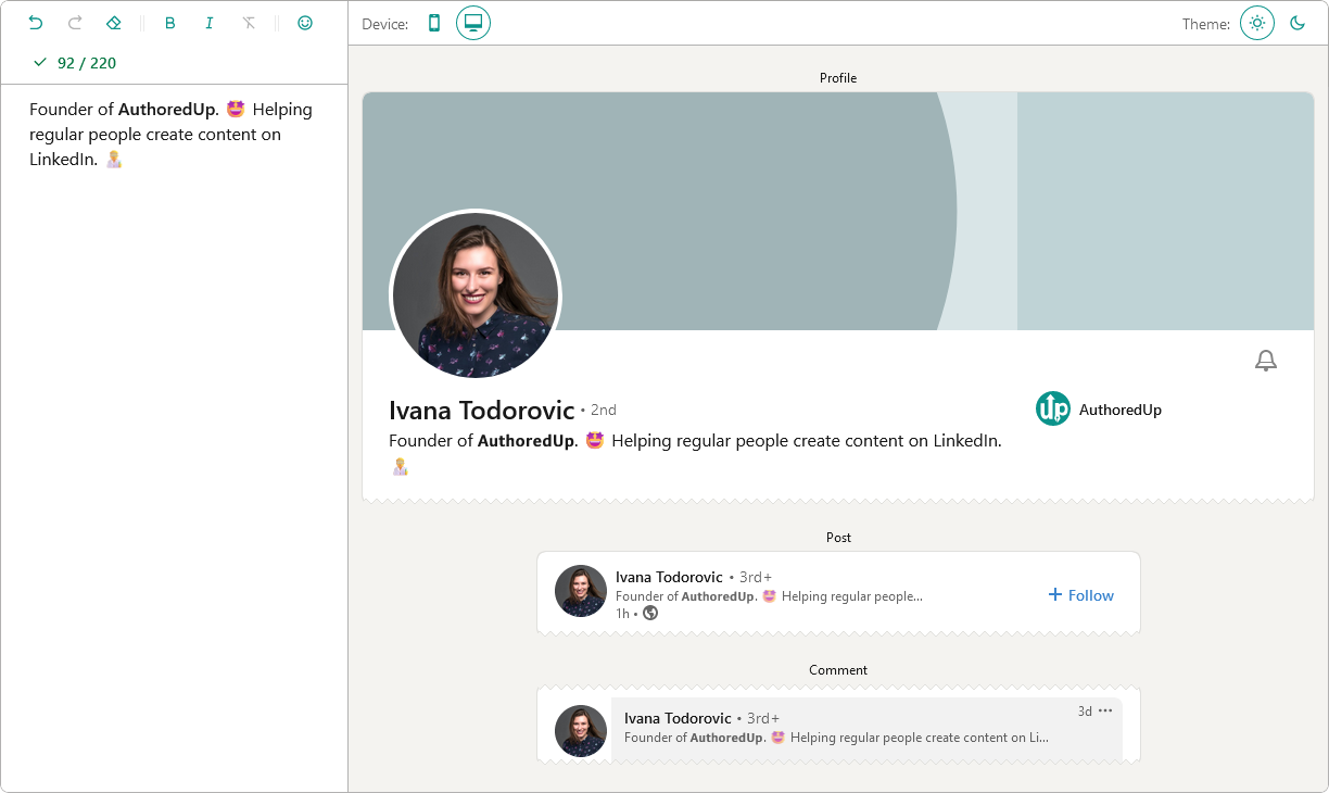 Free LinkedIn Tools | AuthoredUp