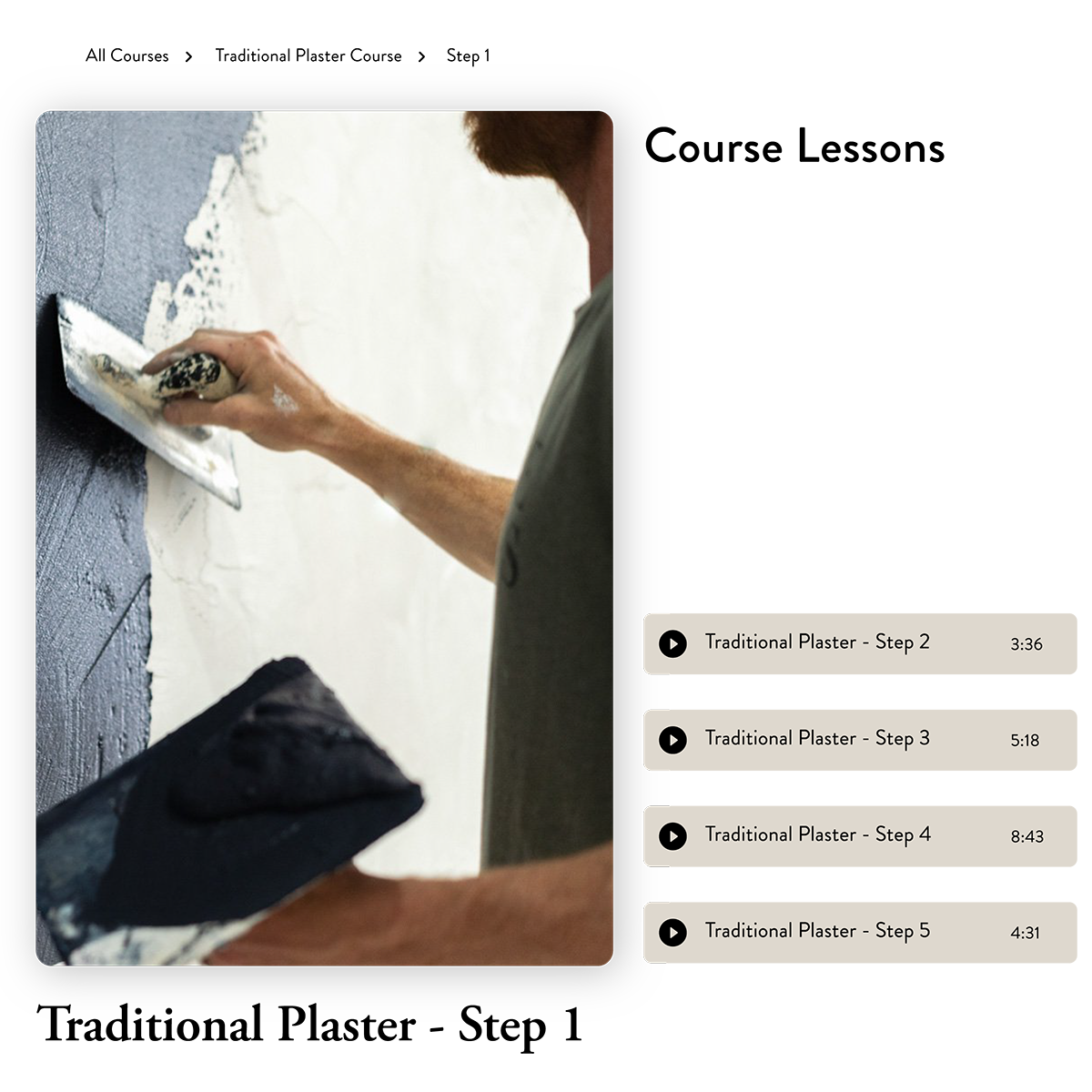 Plaster Portal by New Age Artisans