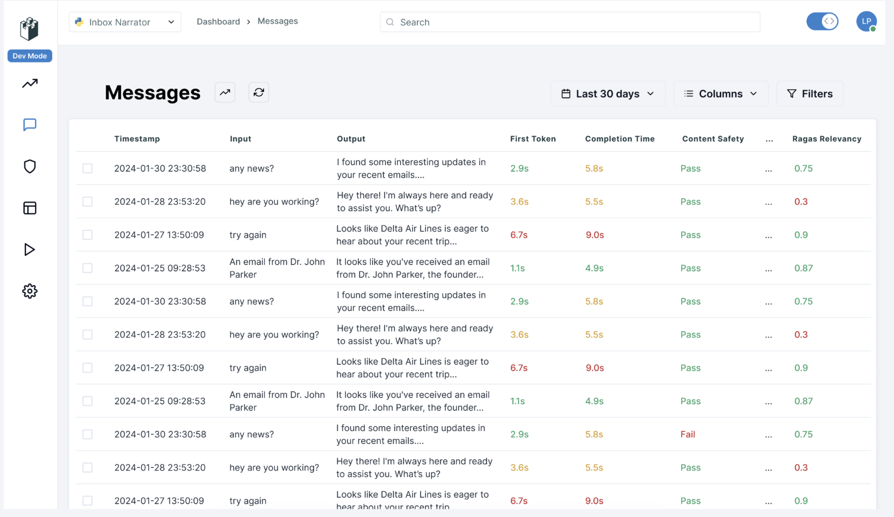 LangWatch - LLM monitoring & insights