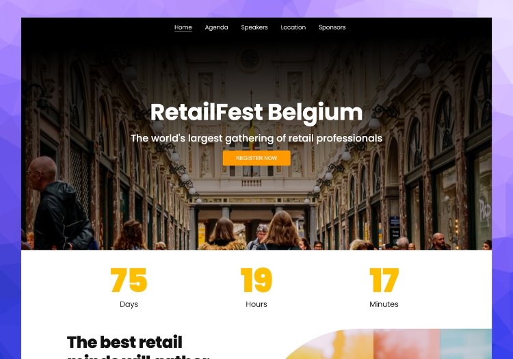 Event Website Templates | EventsAir Templates