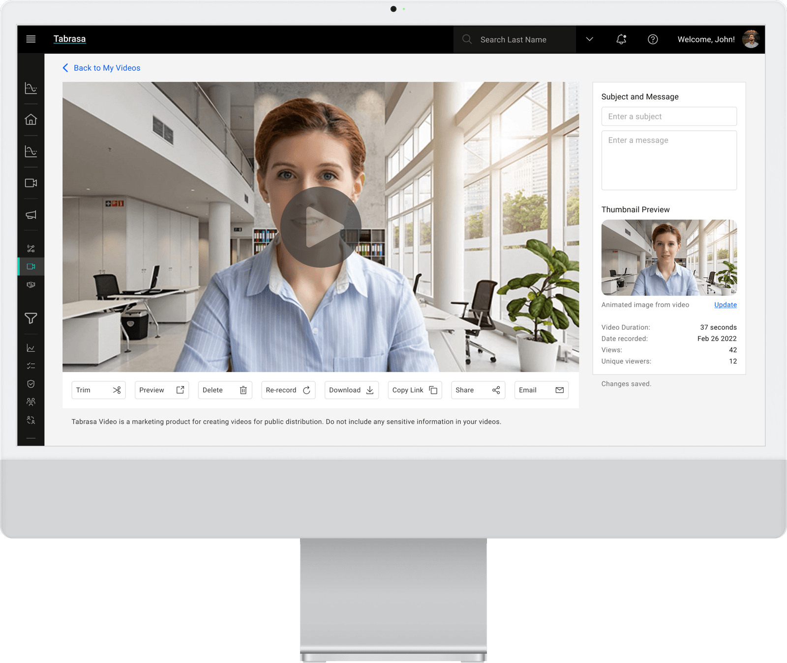 Tabrasa One Mortgage Marketing Platform