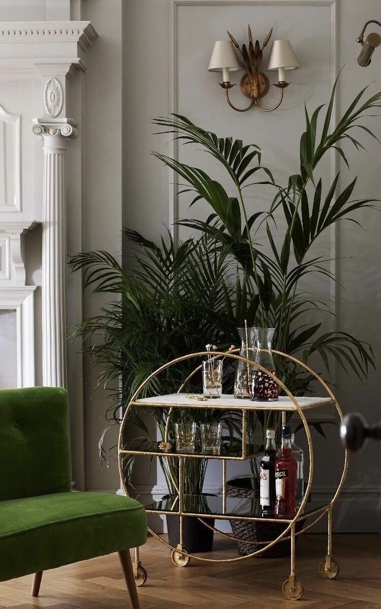 How To Style A Luxury Bar Cart | Stories | Oliver Burns Studio