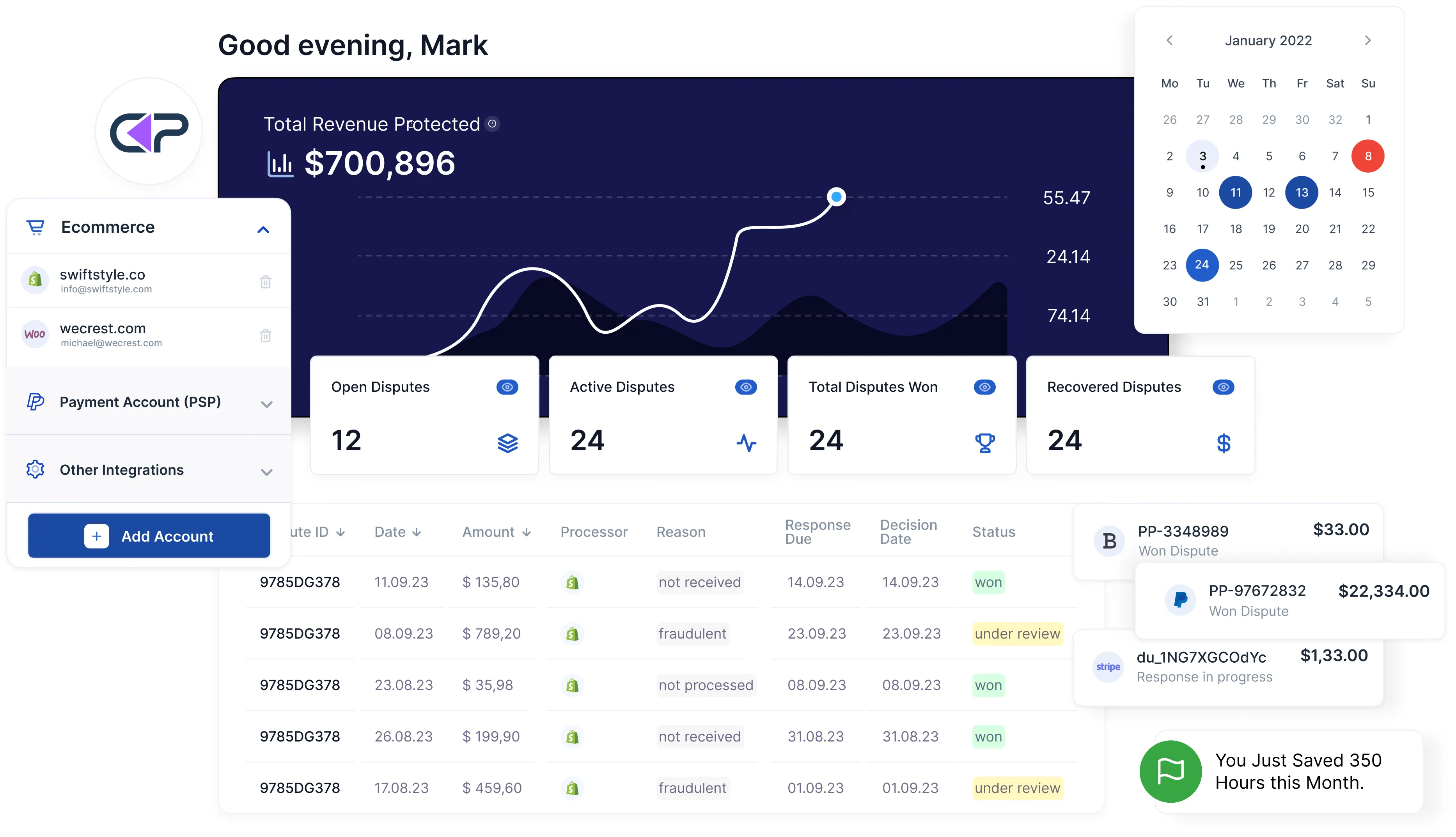 ChargePay | AI-Automated Chargeback Management Solution