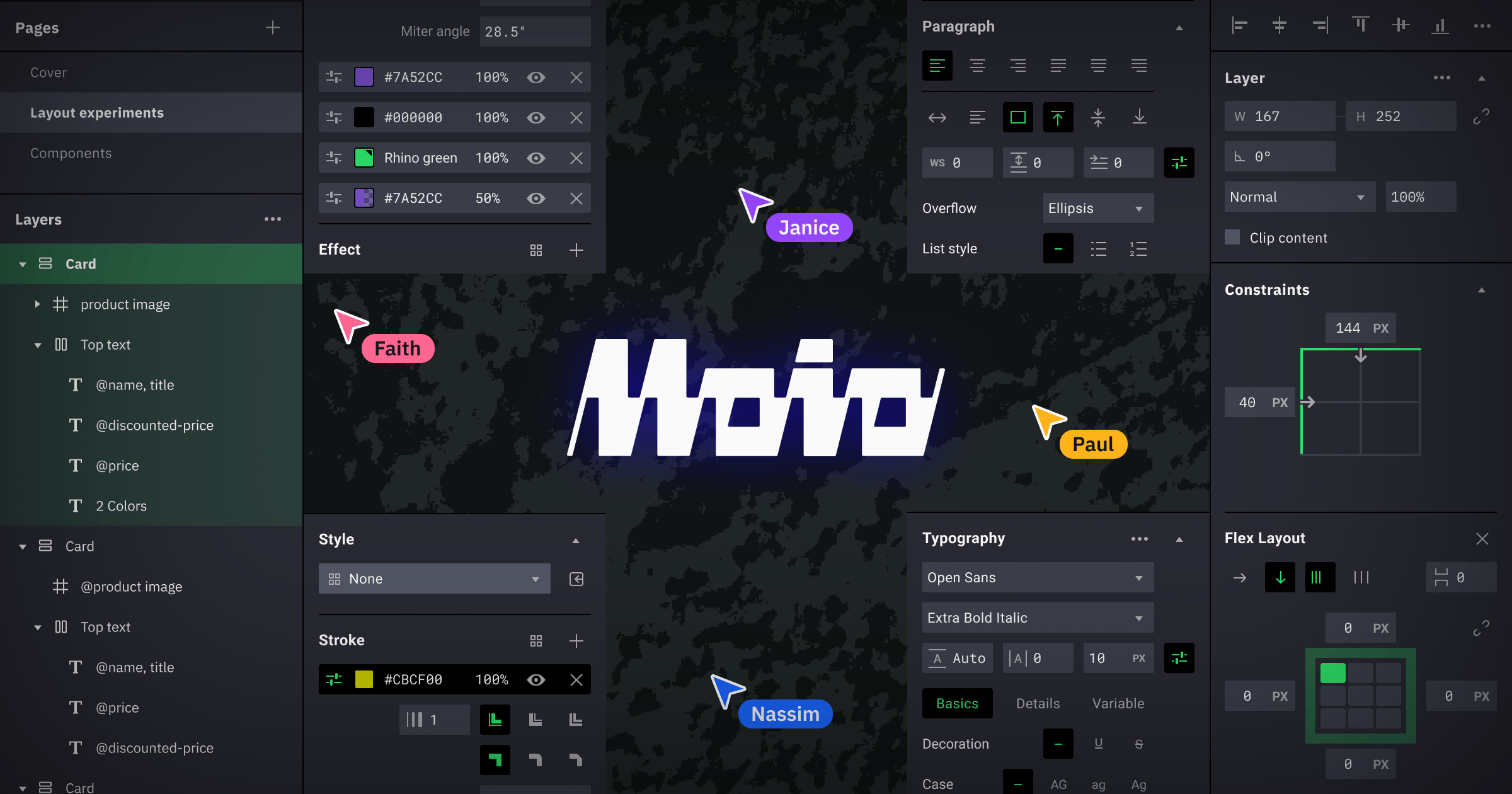 Moio: A product design stack for modern startups.