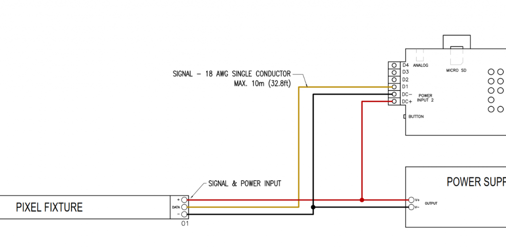 Pixel with Digidot Controller