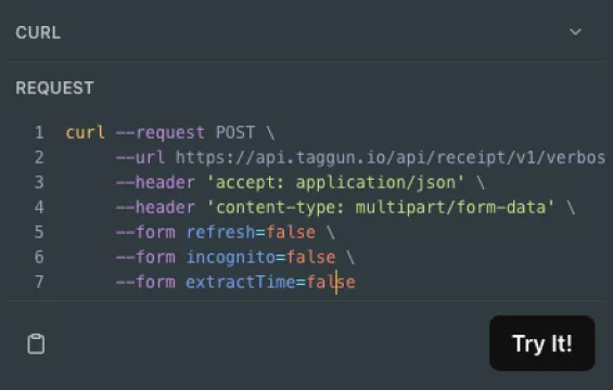 Receipt OCR API - Real-time, High Accuracy Receipt Scanning