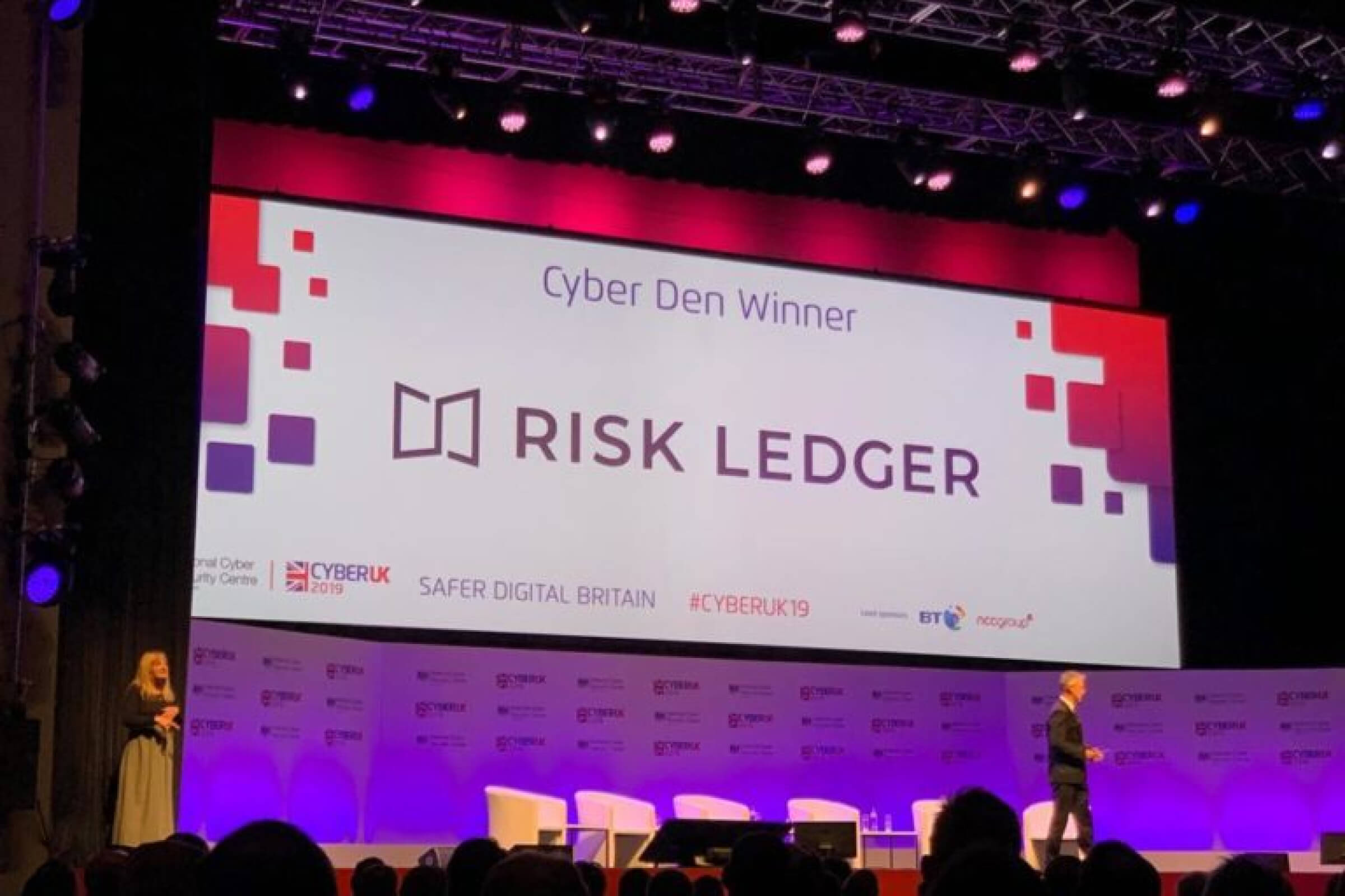 Winners - Most Innovative SME Cyber 2019 - Risk Ledger