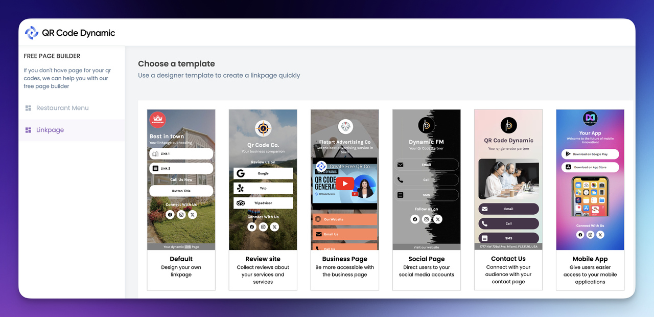 Free Linkpage Builder - Create a Linkpage Without Coding