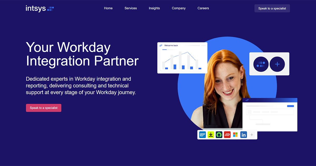 IntSys - Workday integration expertise & support