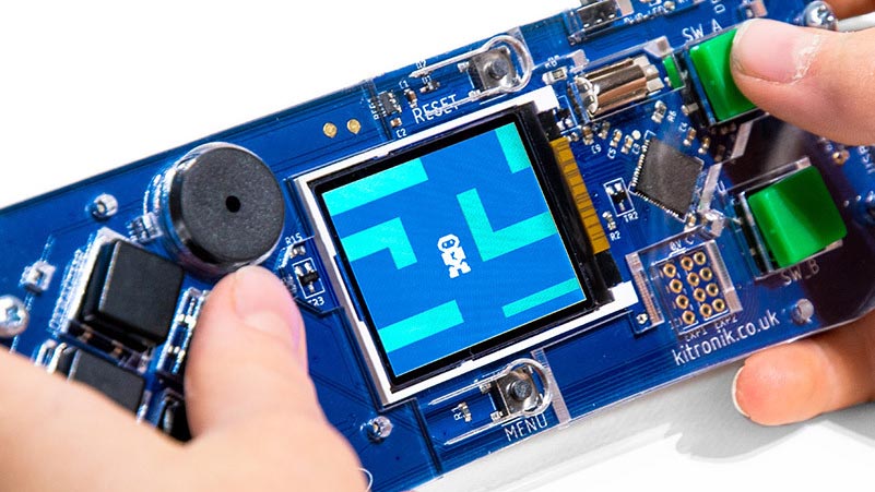 Create Retro Arcade Games at Home - Meet the Microsoft Kitronik ARCADE ...