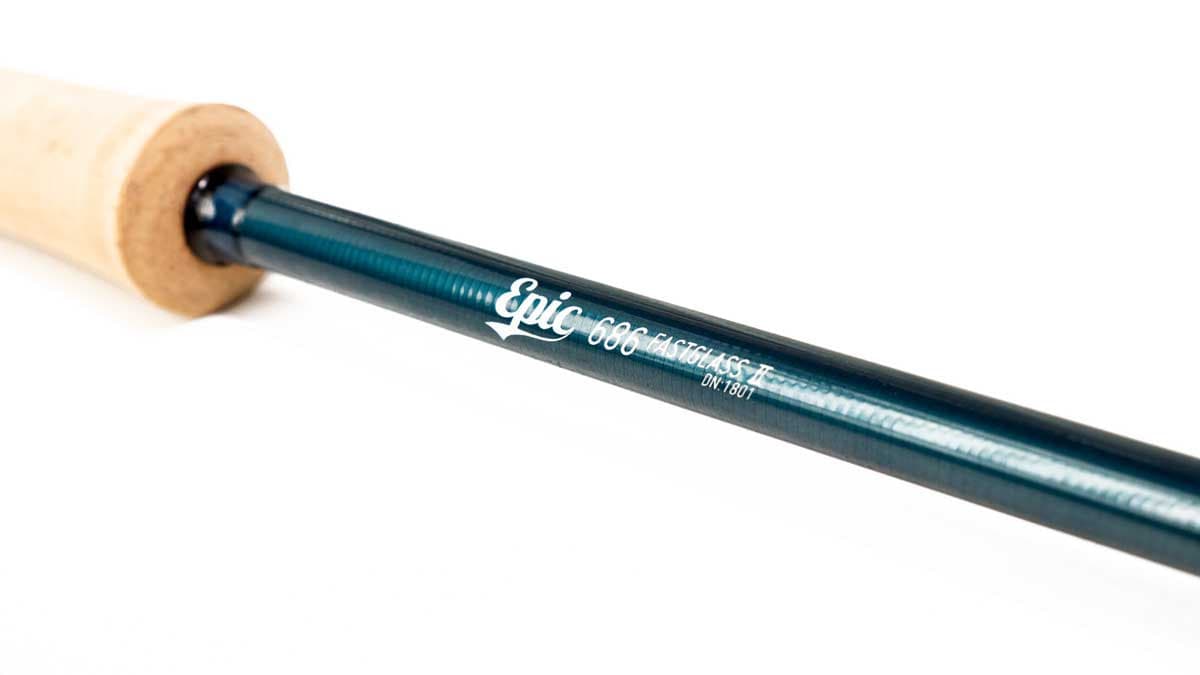 Epic Reference 6-weight 686 FastGlass Fly Rod