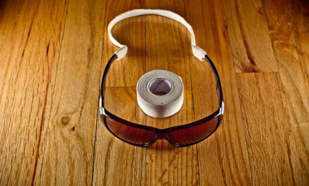 Use Tape to Make a Sunglass Retainer