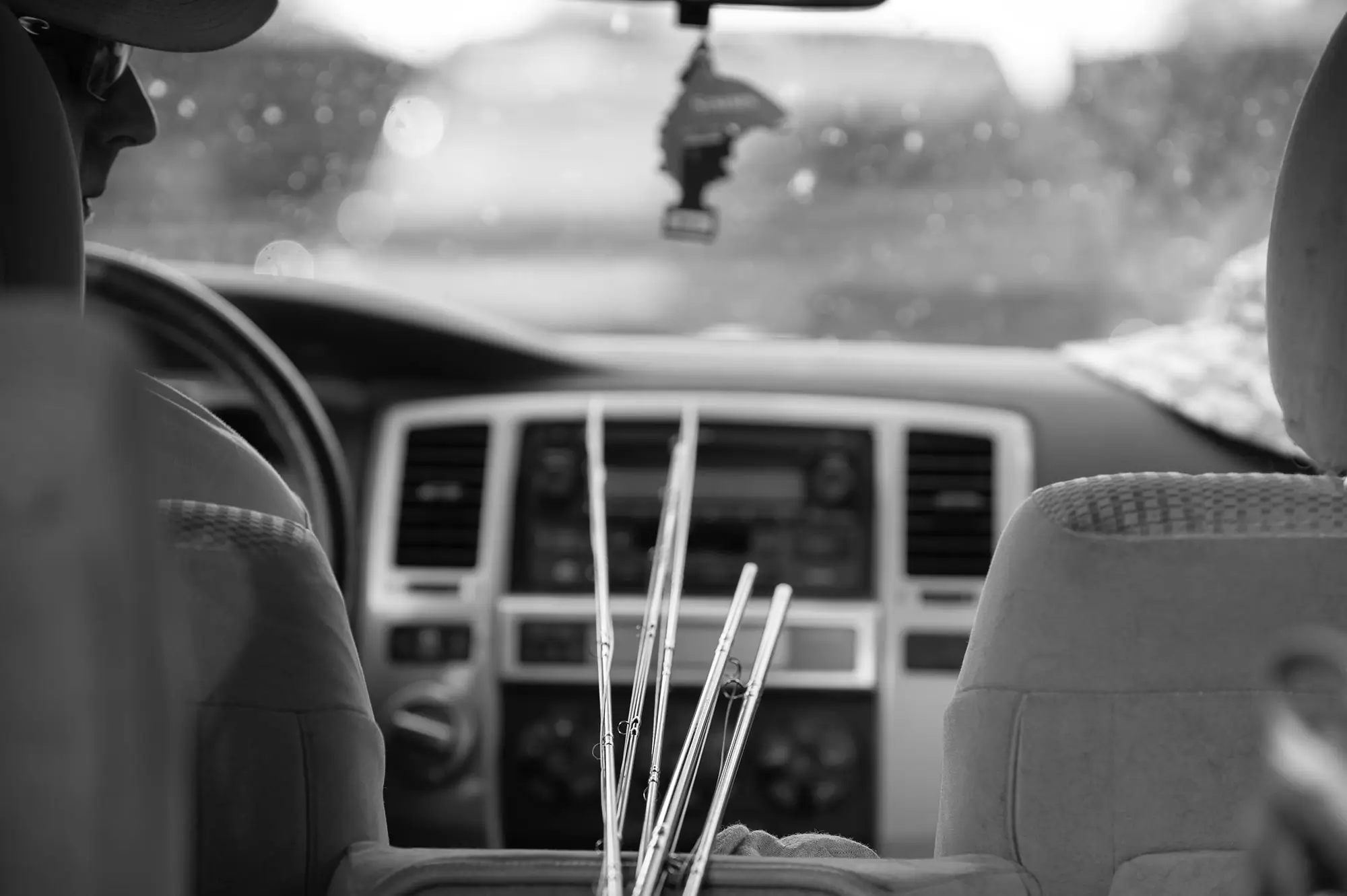 Stowing Fully-rigged Fly Rods in the Car