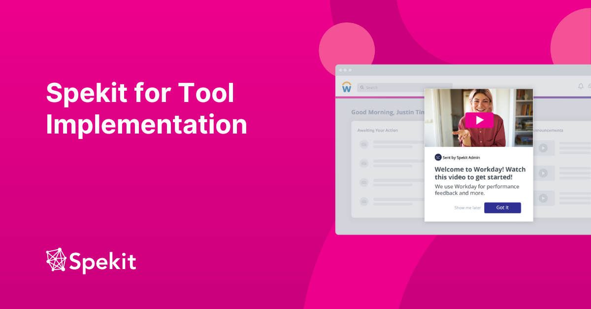 Streamline Tool Implementation & Adoption | Spekit